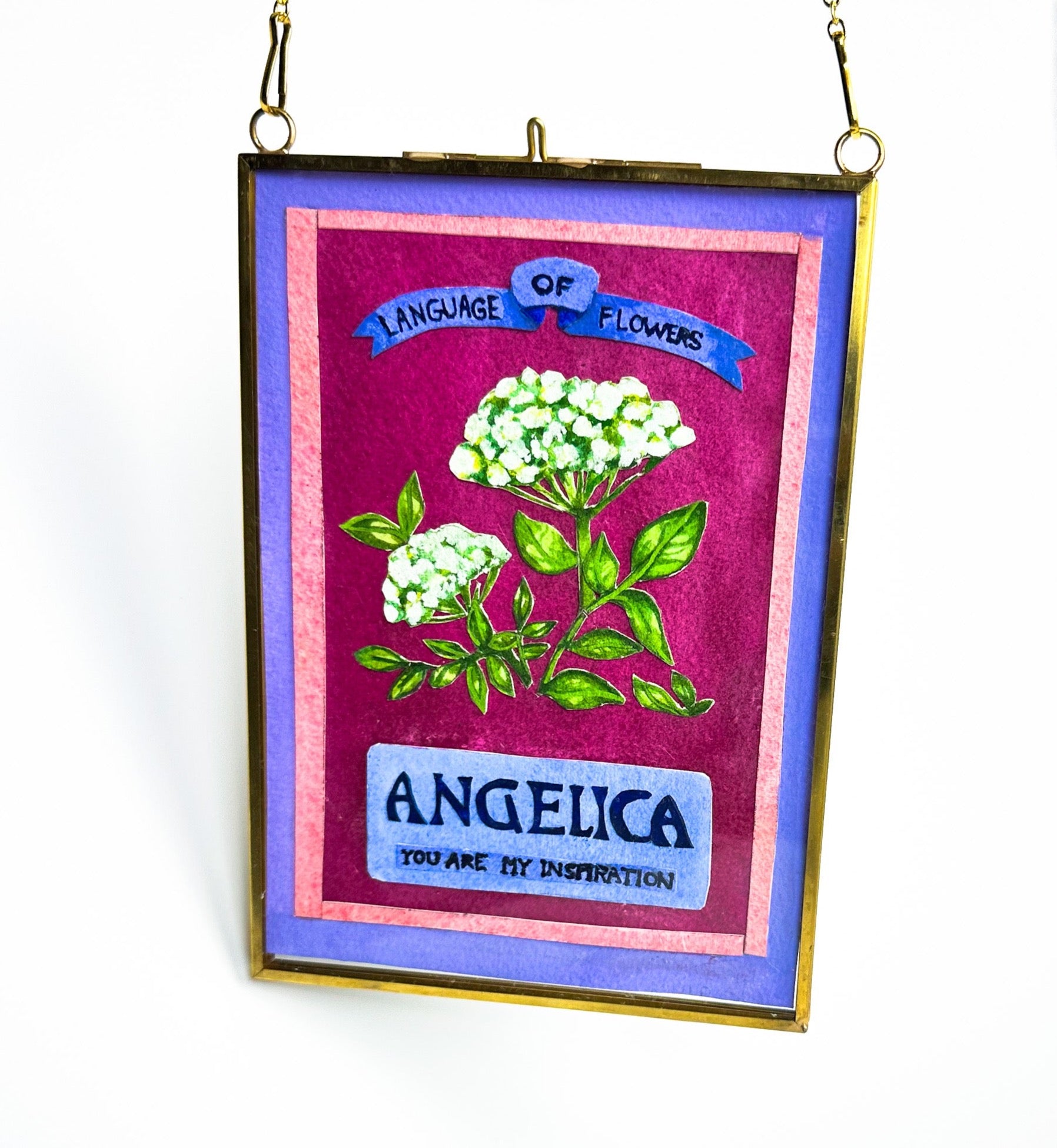 Original Painting- Angelica – Guided Hand Studio